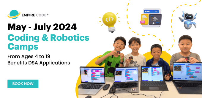 Empire Code | Code Your Imagination | Coding School Singapore